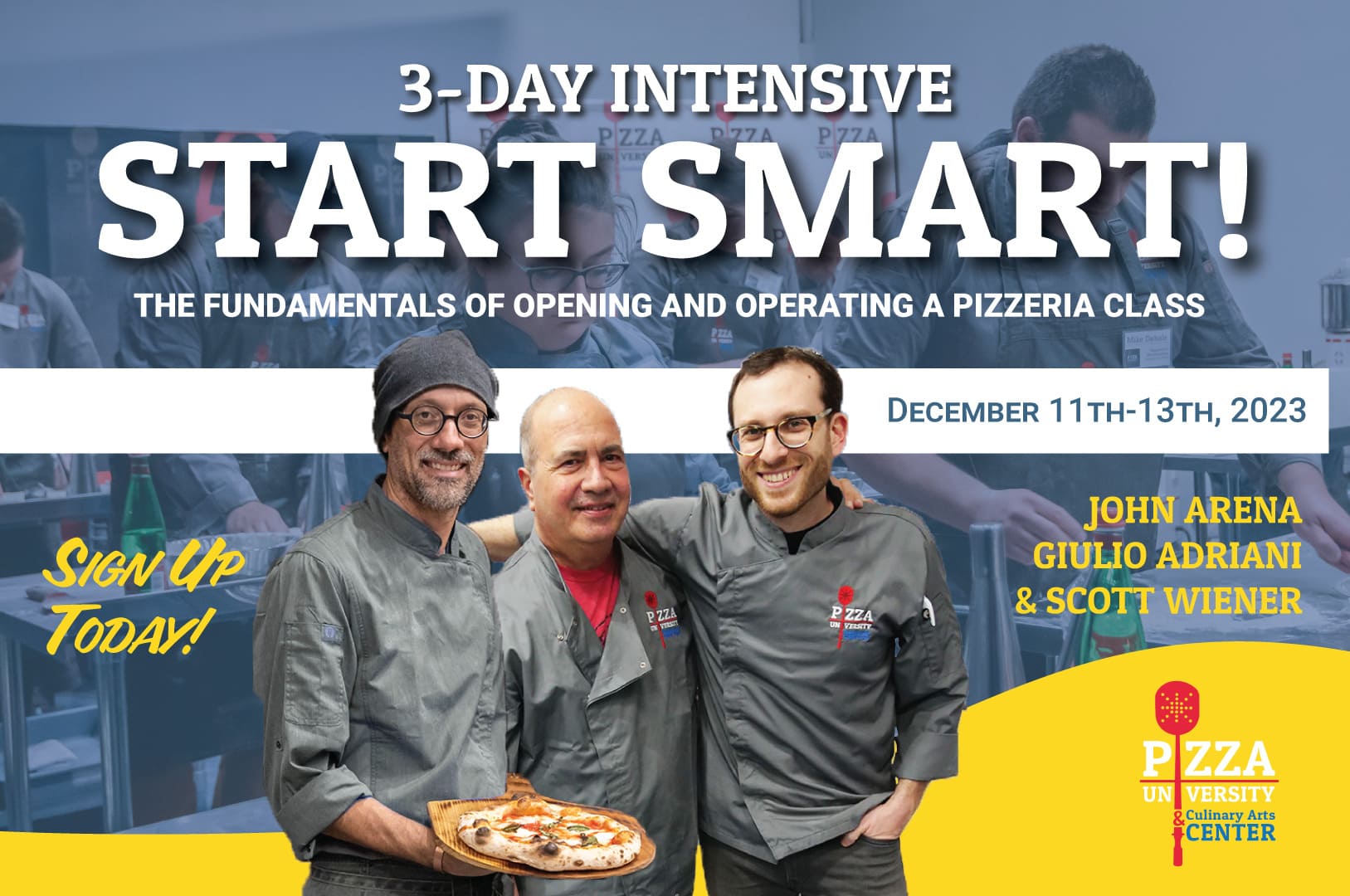 3-Day Pizza Class at Pizza University - Scotts Pizza Tours