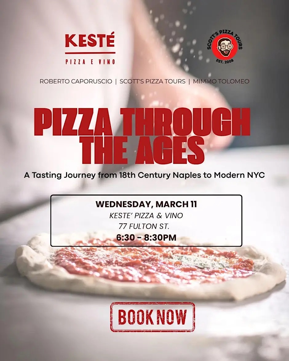 Pizza History Tasting Event - Scotts Pizza Tours